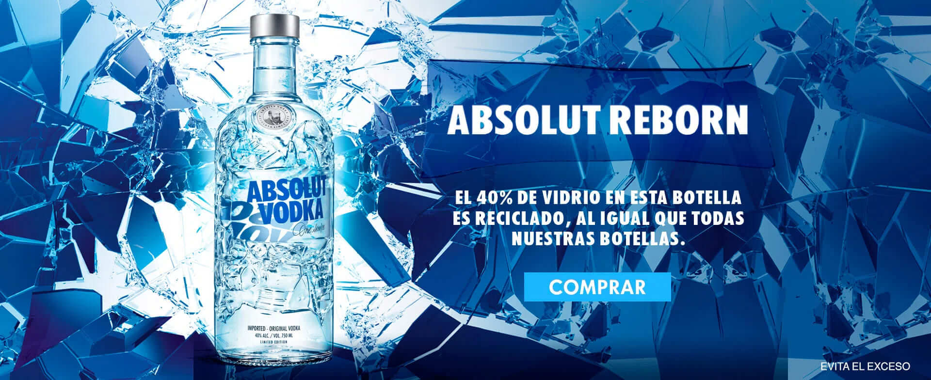 Vodka Absolut Reborn | Bodegas Alianza