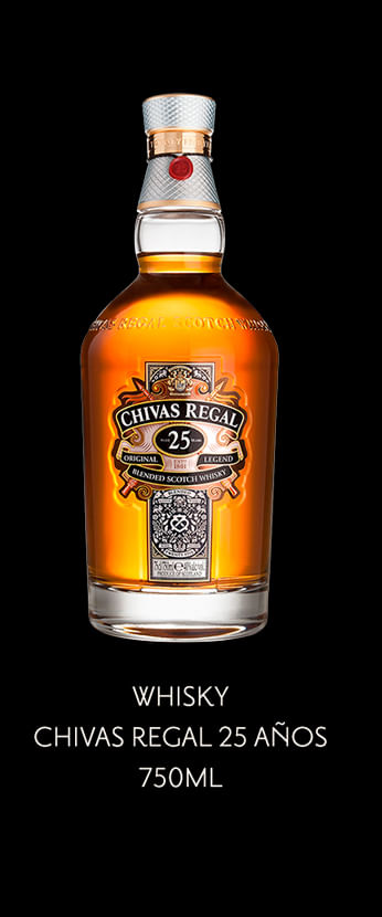 El Nuevo Whisky Chivas Regal XV está en Bodegas Alianza