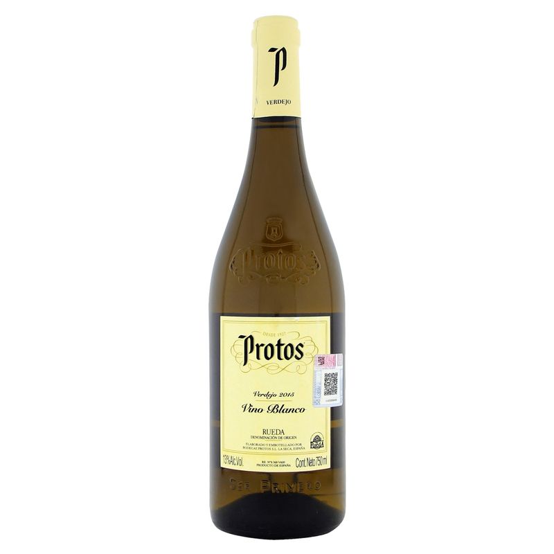 Vino Blanco Protos Verdejo 750ml 13974 - Bodegas Alianza