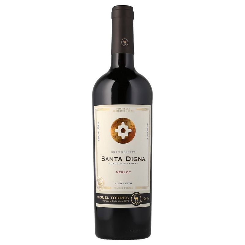 Vino Tinto Santa Digna Merlot Gran Rva 750ml 30451 - Bodegas Alianza