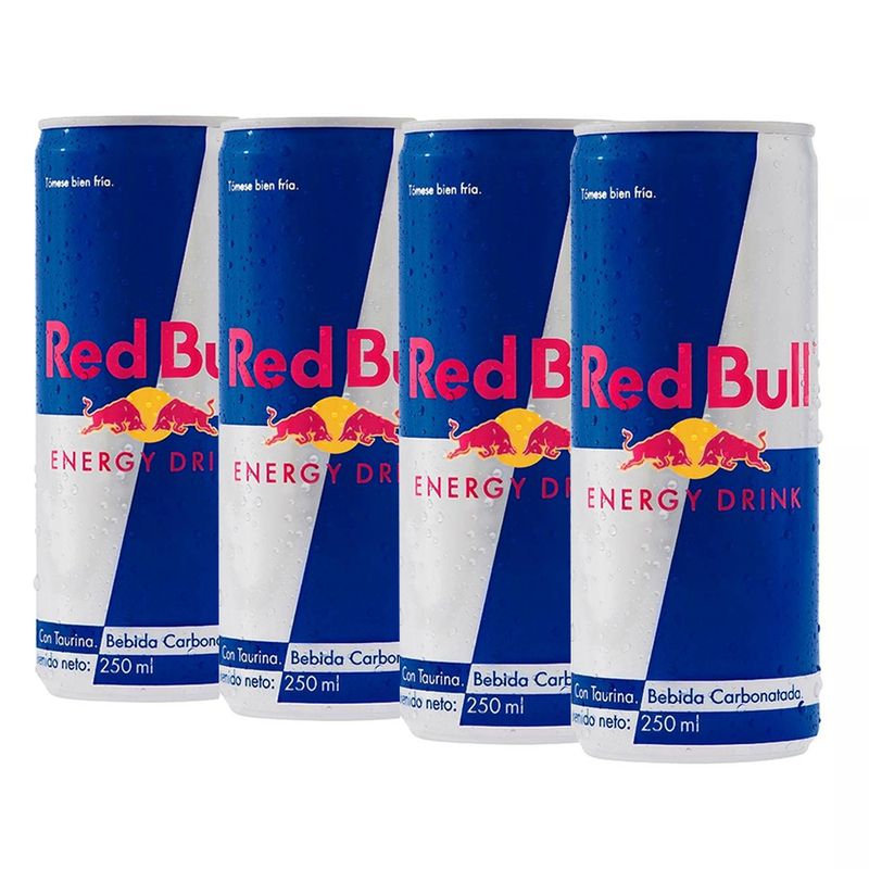 Red Bull (4 Latas) 250ml 30646 - Bodegas Alianza