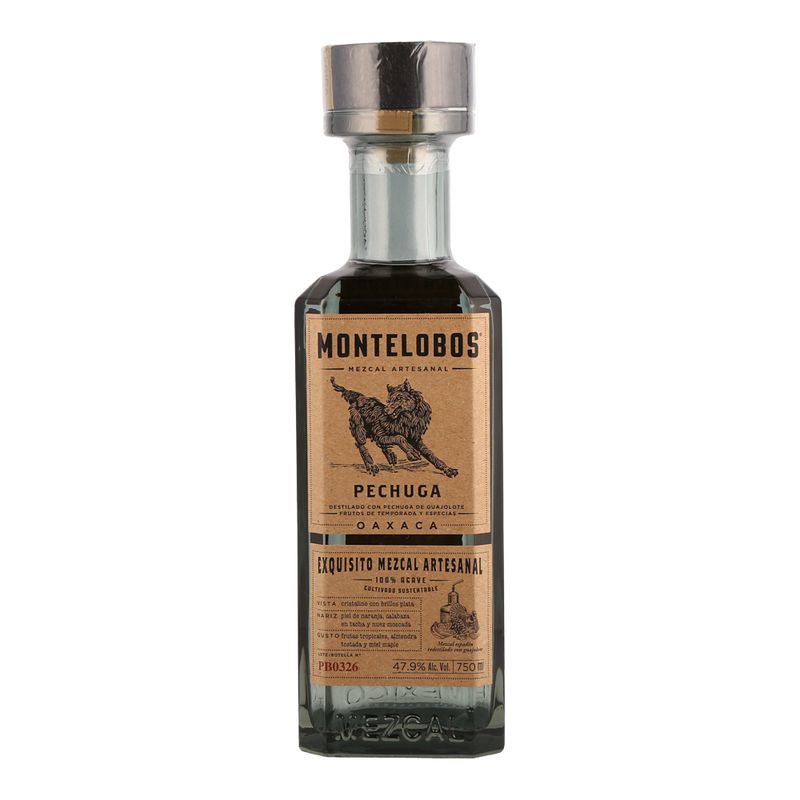 Mezcal Montelobos Artesanal Pechuga 750 ml - Bodegas Alianza