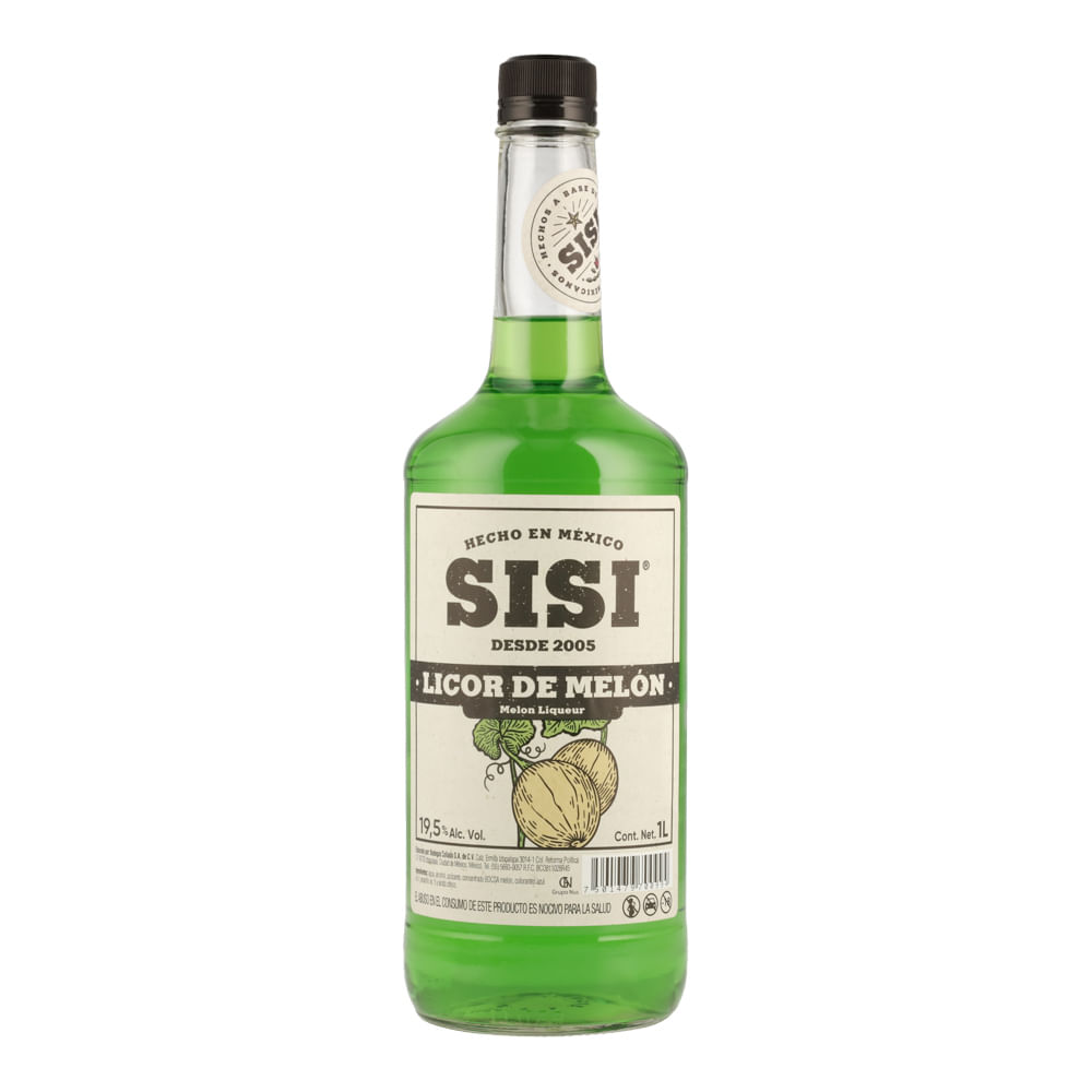 Licor Sisi De Melon 1L - Bodegas Alianza