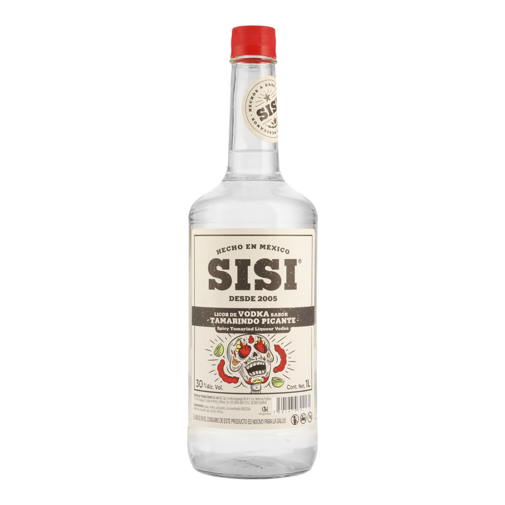 Licor Sisi De Vodka Sabor Tamarindo Picante 1L - Bodegas Alianza