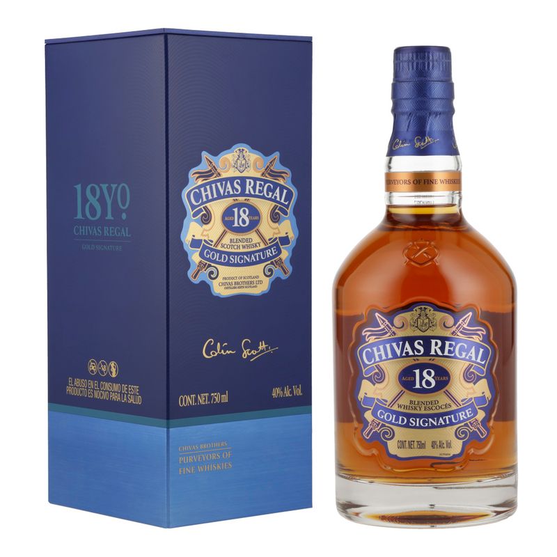Whisky Chivas Regal 18 Años 750 ml 1948 - Bodegas Alianza