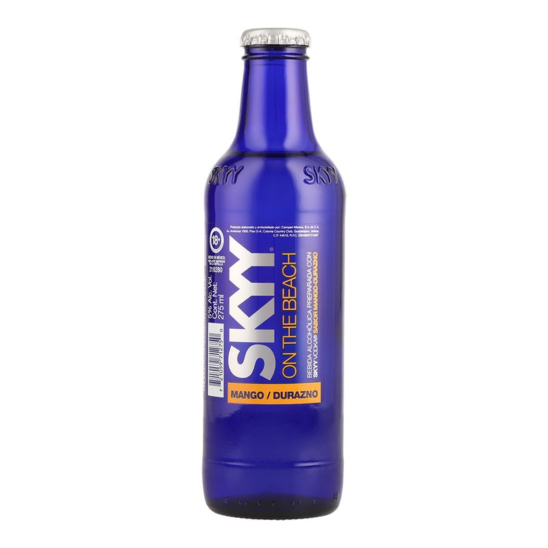Skyy Blue On The Beach (Mango-Durazno) 6 Botellas 275ml - Bodegas Alianza