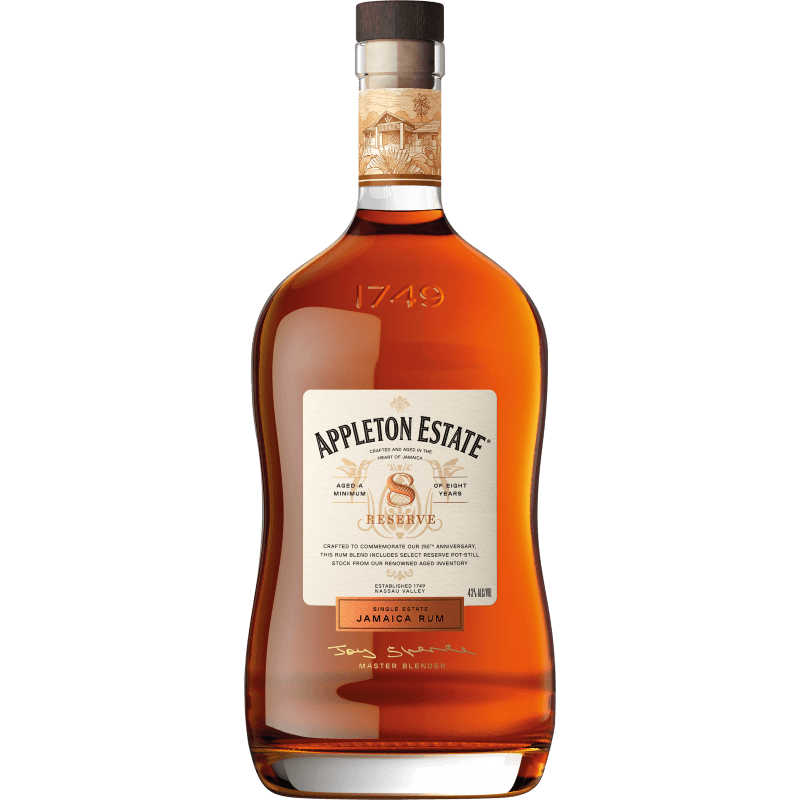 Ron Appleton Estate 8 Years Reserve 750ml - Bodegas Alianza