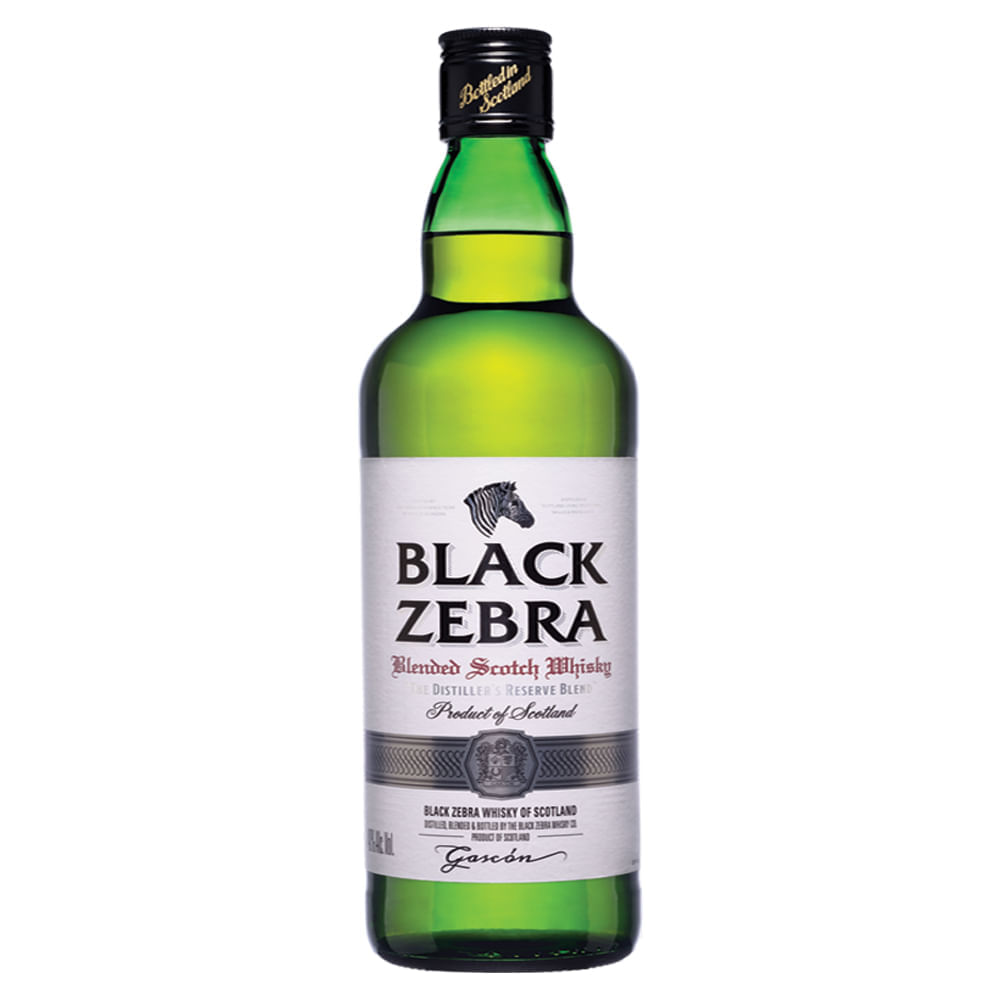 Whisky Black Zebra 1.5 L - Bodegas Alianza