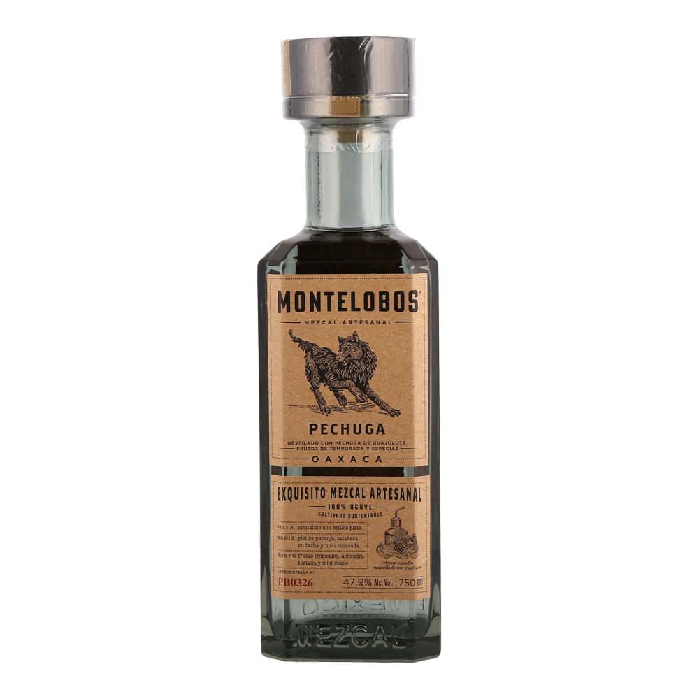 Mezcal Montelobos Artesanal Pechuga 750 ml - Bodegas Alianza