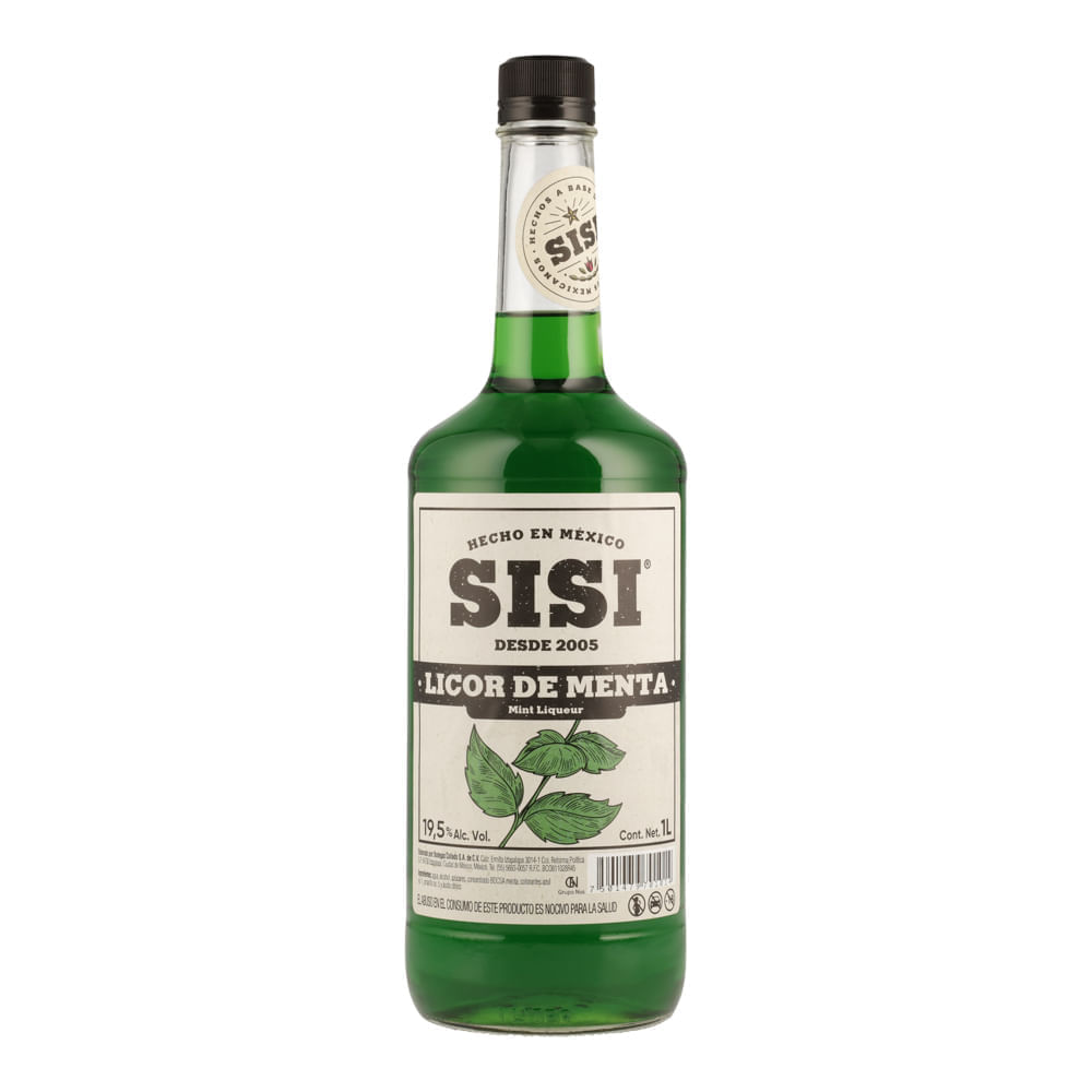 Licor Sisi De Menta 1L - Bodegas Alianza