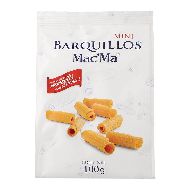 Mini Barquillos Macma 100 g - Bodegas Alianza