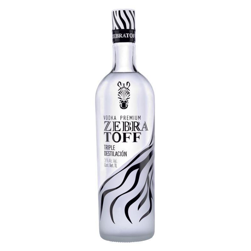 Vodka Zebratoff Premium 1 L - Bodegas Alianza