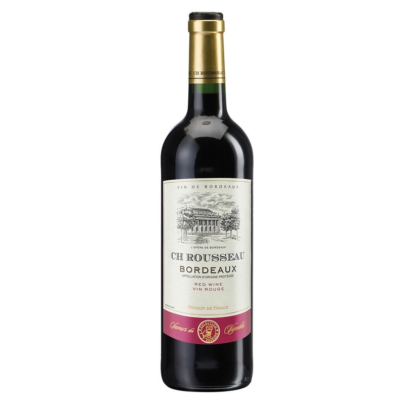 Vino Tinto Ch Rousseau 750 ml - Bodegas Alianza