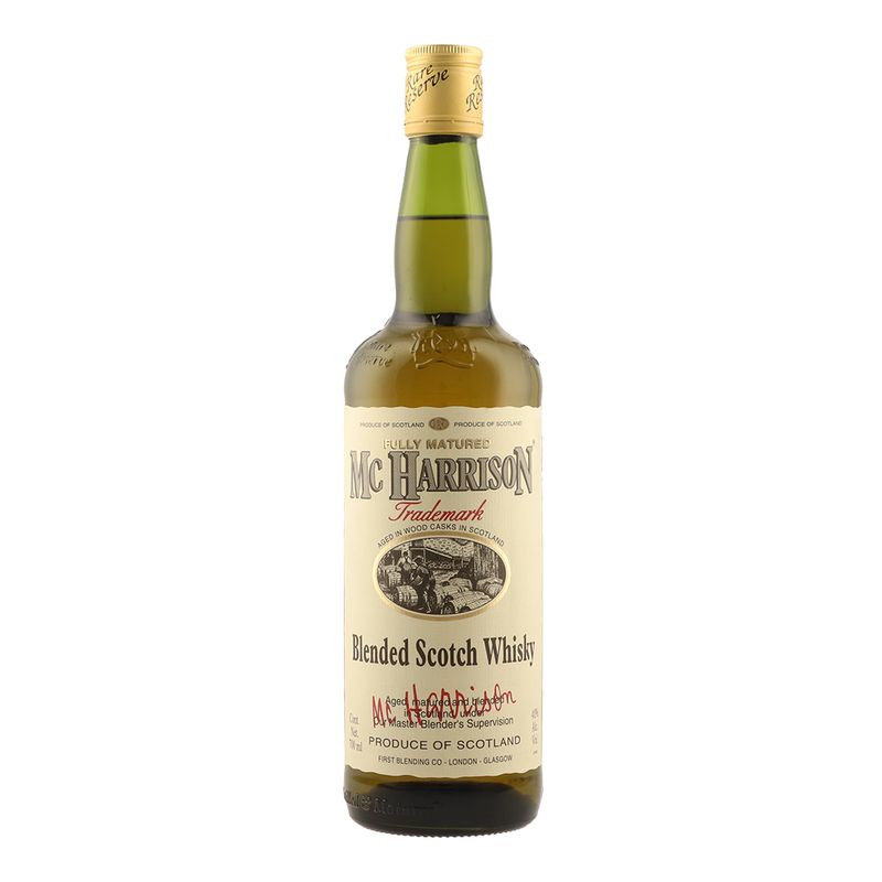 Whisky Mc Harrison 700 ml - Bodegas Alianza