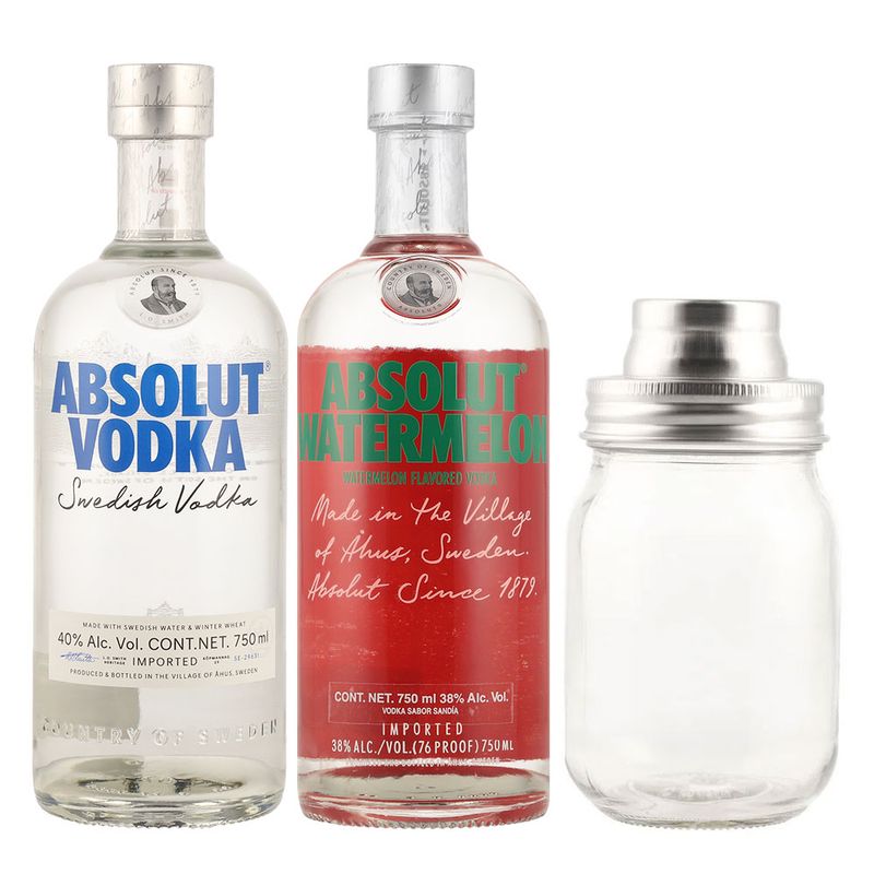 Kit Absolut Cocktelera 750 ml - Bodegas Alianza