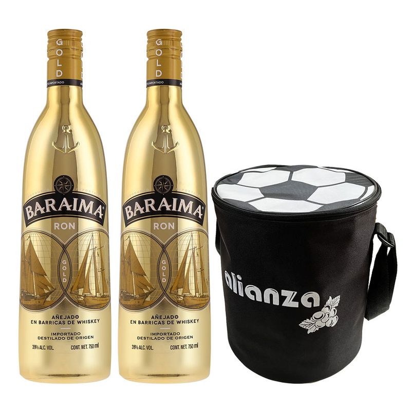 Paquete Ron Baraima Gold Hielera - Bodegas Alianza