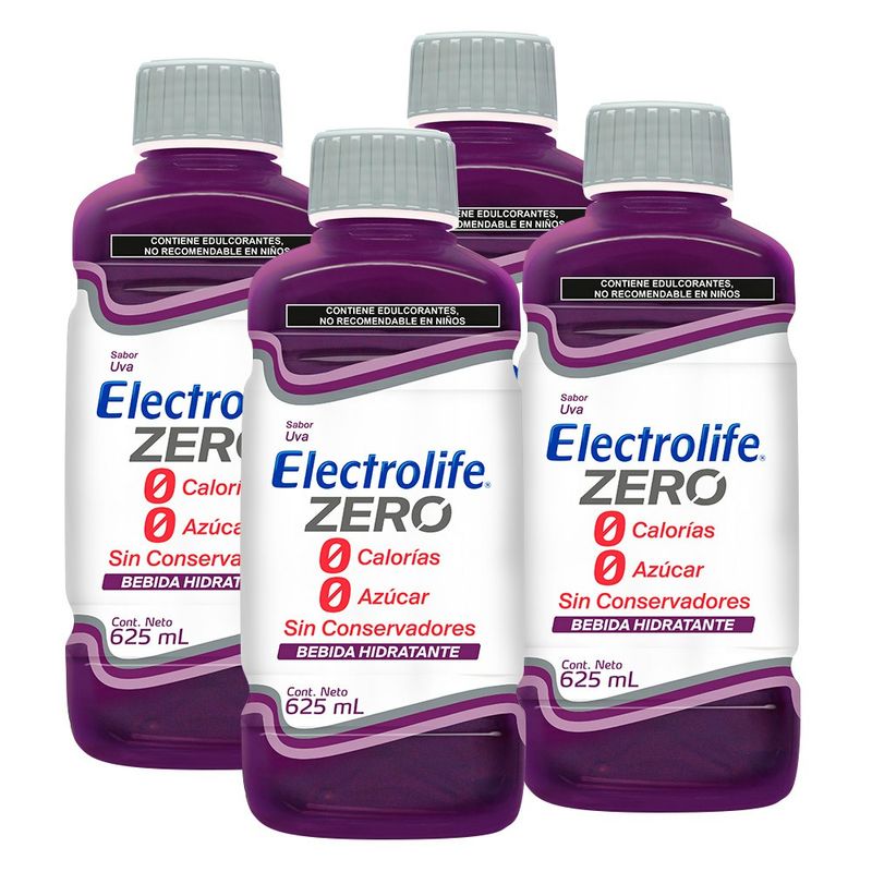 Electrolife Zero Uva 625 ml (4 pz) - Bodegas Alianza