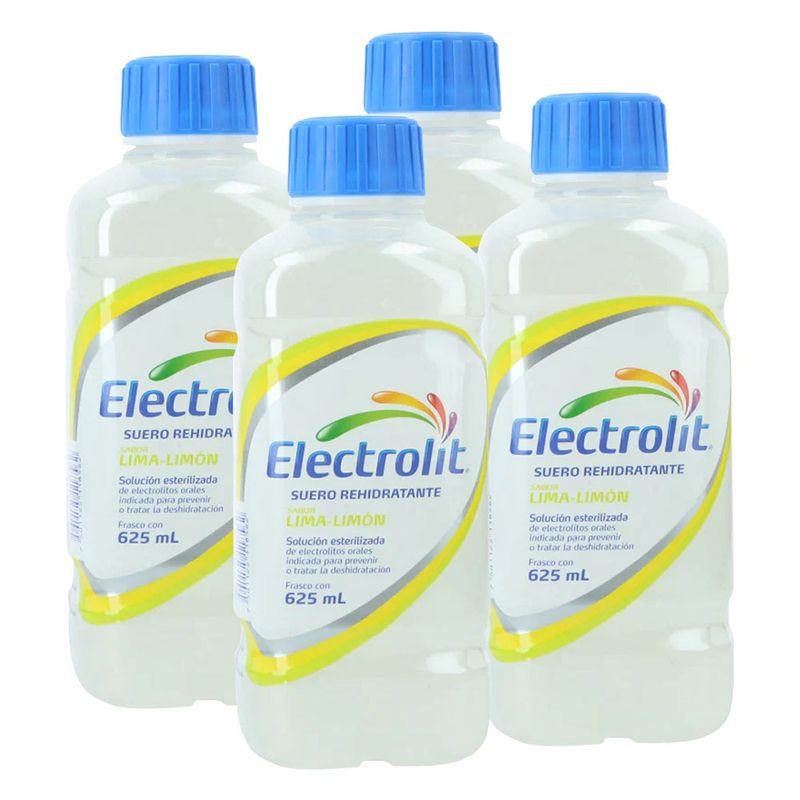 Electrolit Lima Limon 625 ml (4pz) - Bodegas Alianza