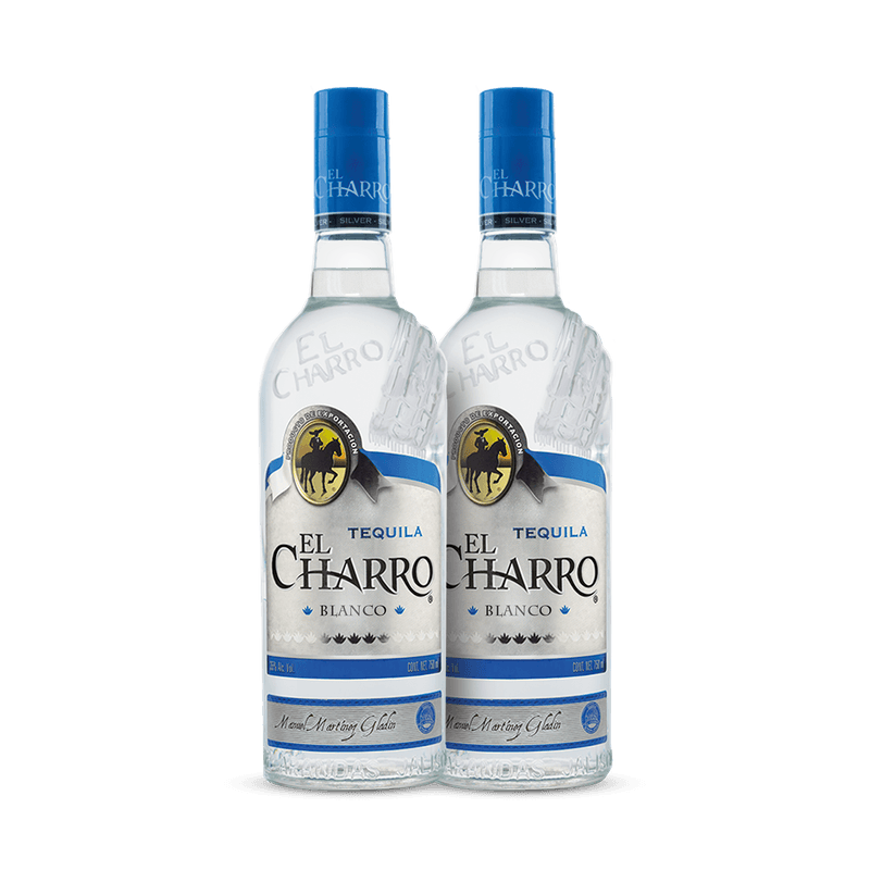 Tequila El Charro Blanco 750ml (2 Bt) - Bodegas Alianza