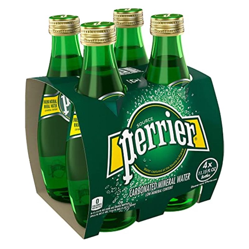 Agua Perrier Mineral 330ml (4pz) - Bodegas Alianza