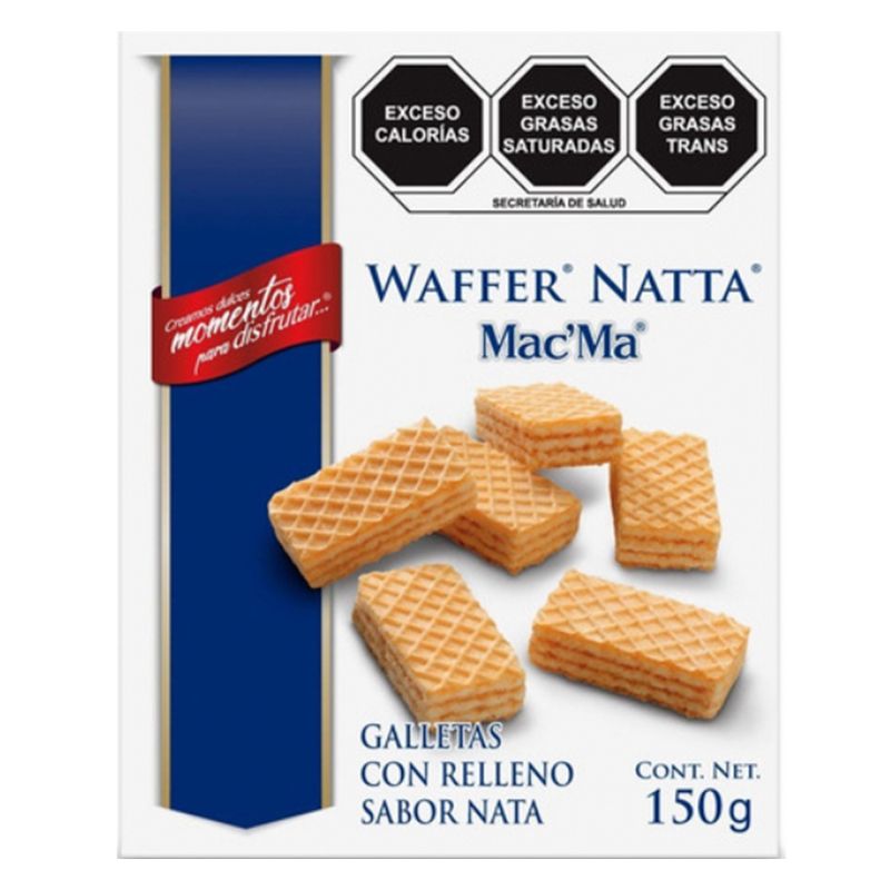 Wafer Nata Macma 150 g - Bodegas Alianza