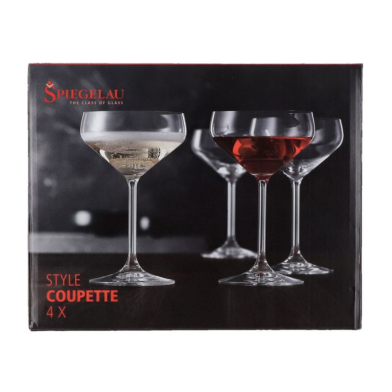 Copa Spiegelau Style Coupette (4 pz) - Bodegas Alianza
